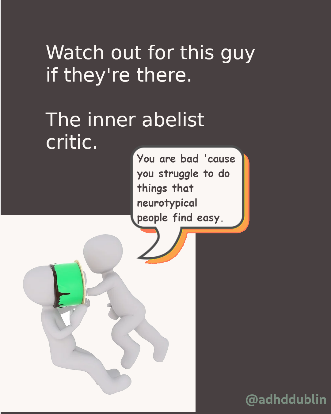 The inner critic in ADHD – Rebecca Bourke